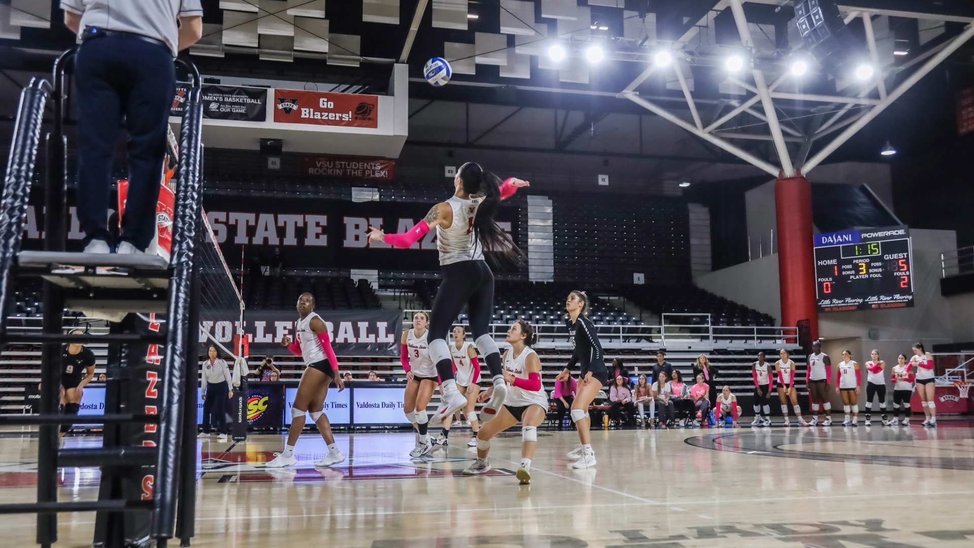Blazers Fall to AUM in Pink Game at The Complex - Valdosta State ...