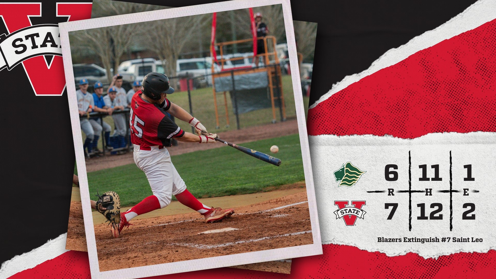 Blazer Baseball Stuns #7 Saint Leo - Valdosta State University Athletics