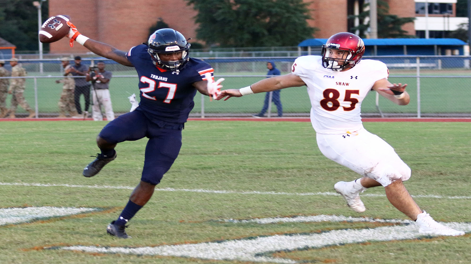 Trojans Outlast Bears 34-17 At Home - Virginia State University Athletics