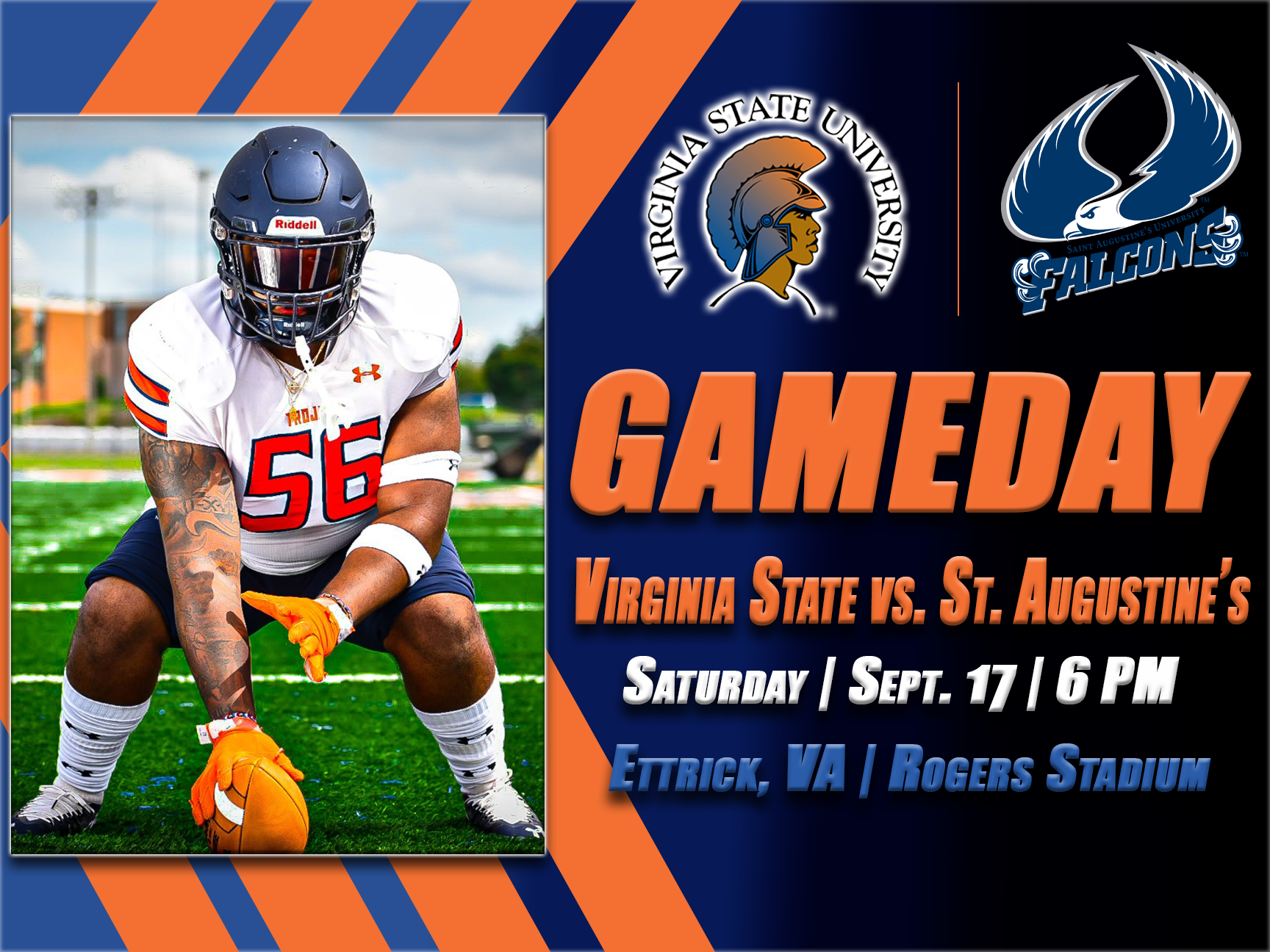 Harlen St. Louis - Football - Virginia State University Athletics