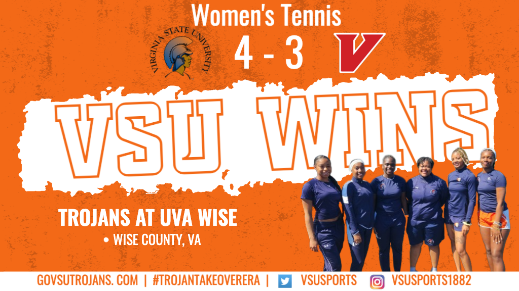 Women's Tennis Bounce Back in Singles Play Defeating UVA Wise - Virginia State University Athletics