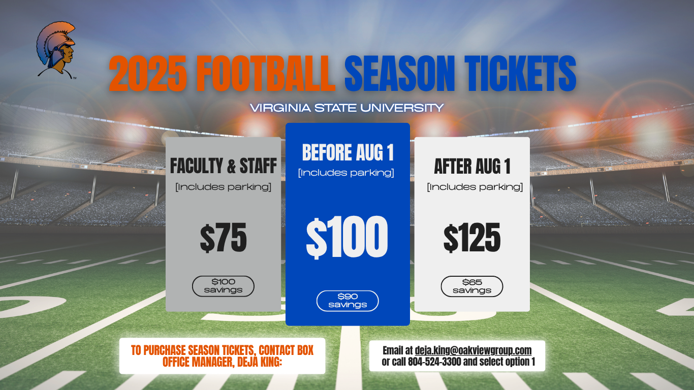 2025 Football Schedule Announced - Virginia State University Athletics