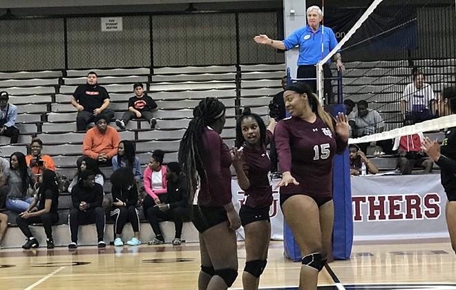 Volleyball Sweeps Bowie State 3-0 - Virginia Union University Athletics