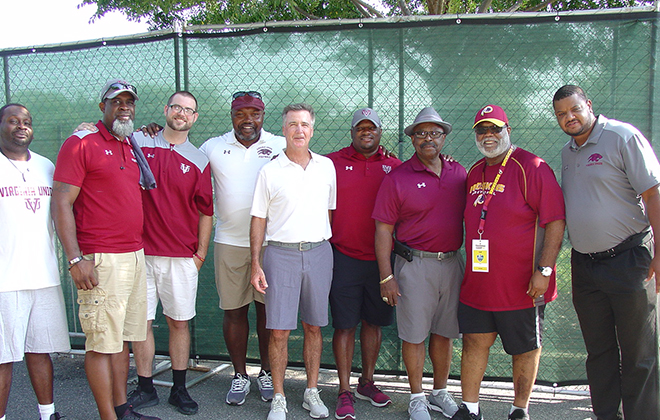 Redskins Training Camp Welcomes VUU Athletic Staff - Virginia Union ...