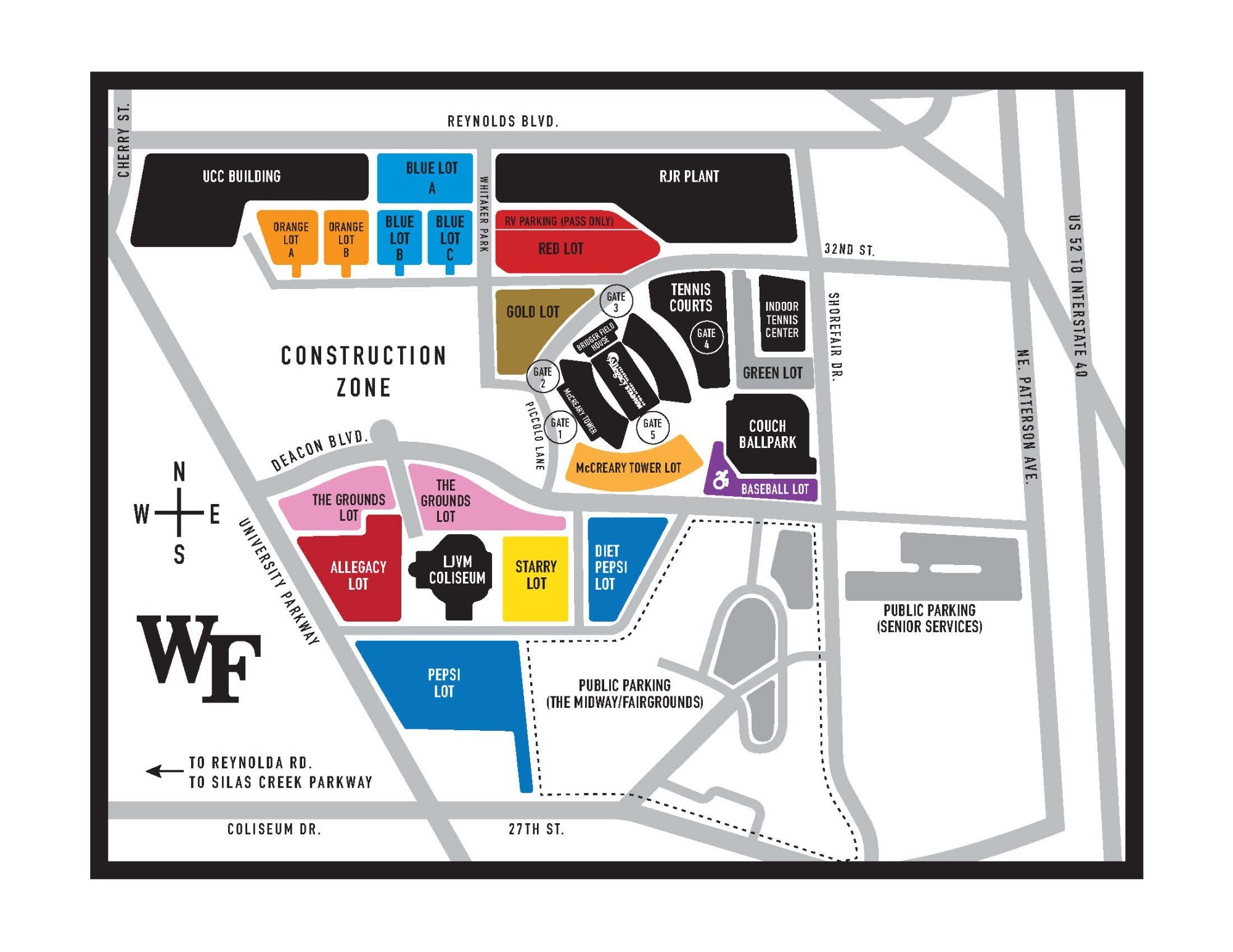 Best Fan Experience in North Carolina: Detailed 2025 Parking Plan for ...