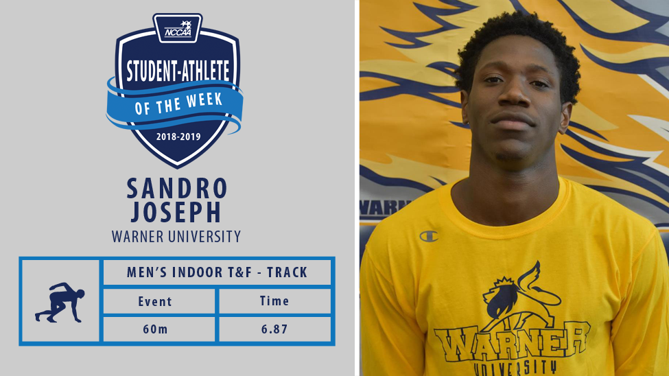 Sandro Joseph - Men's Track & Field - Warner University Athletics