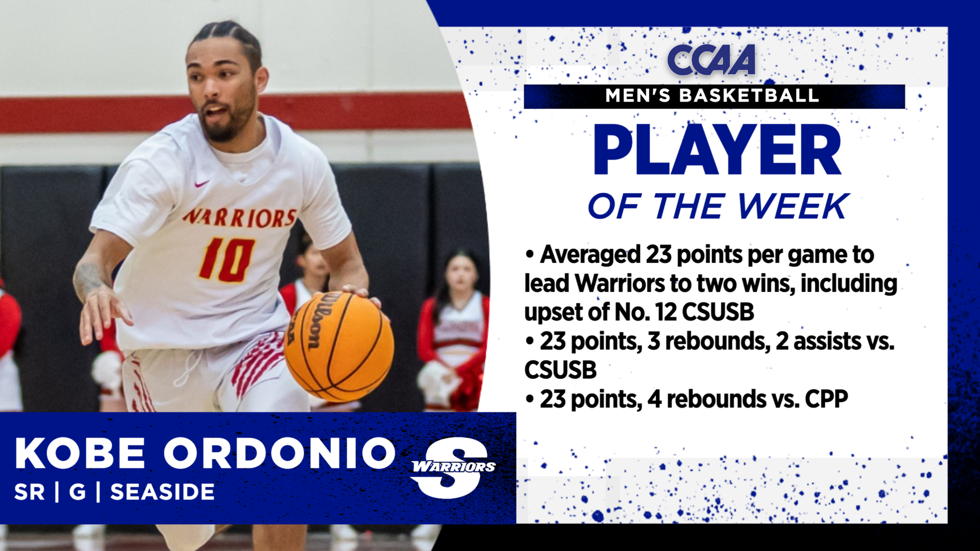 Kobe Ordonio - Men's Basketball - Stanislaus State Athletics