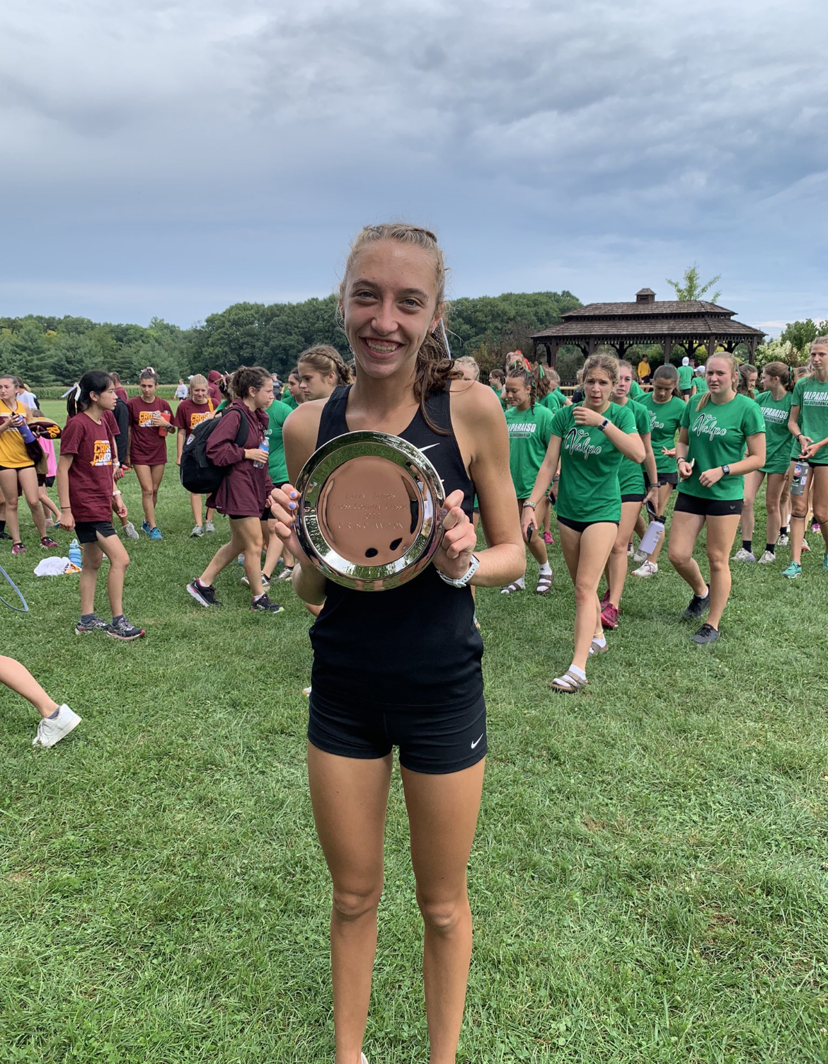 Rastrelli Wins First Race of Girls XC Season - Warsaw Community High School
