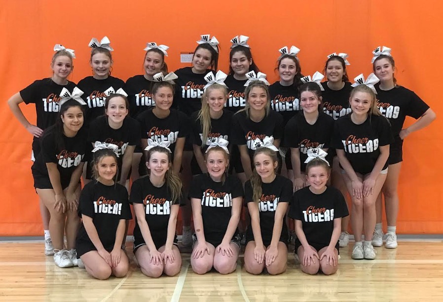 Tiger Cheer Squad Headed to State - Warsaw Community High School