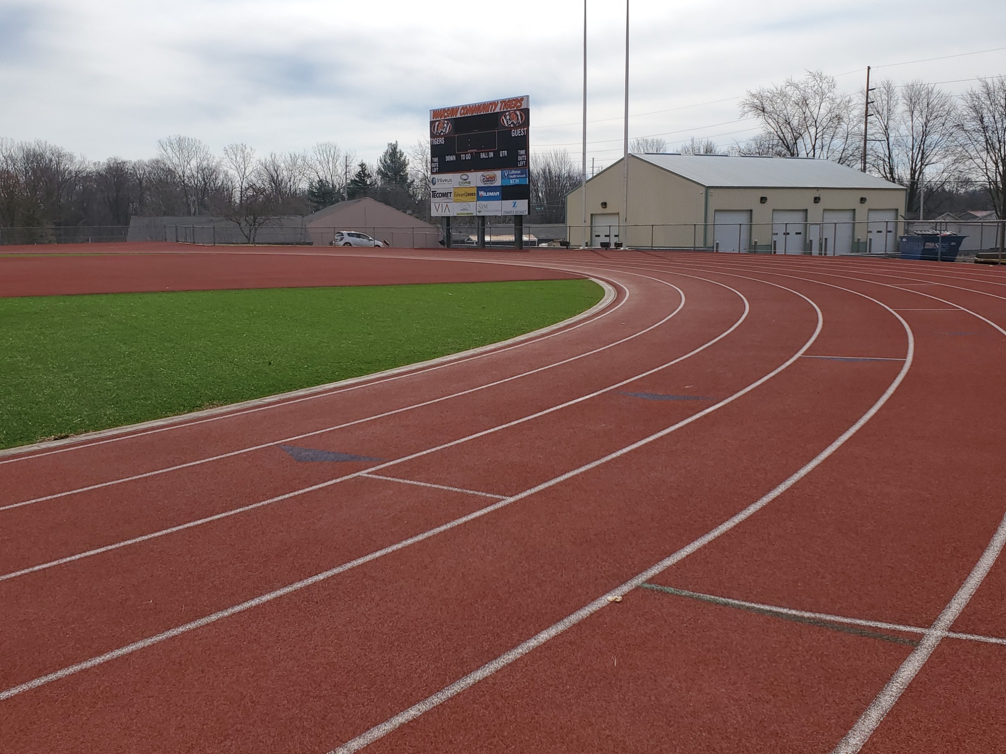 Girls Track Rolls By Plymouth - Warsaw Community High School