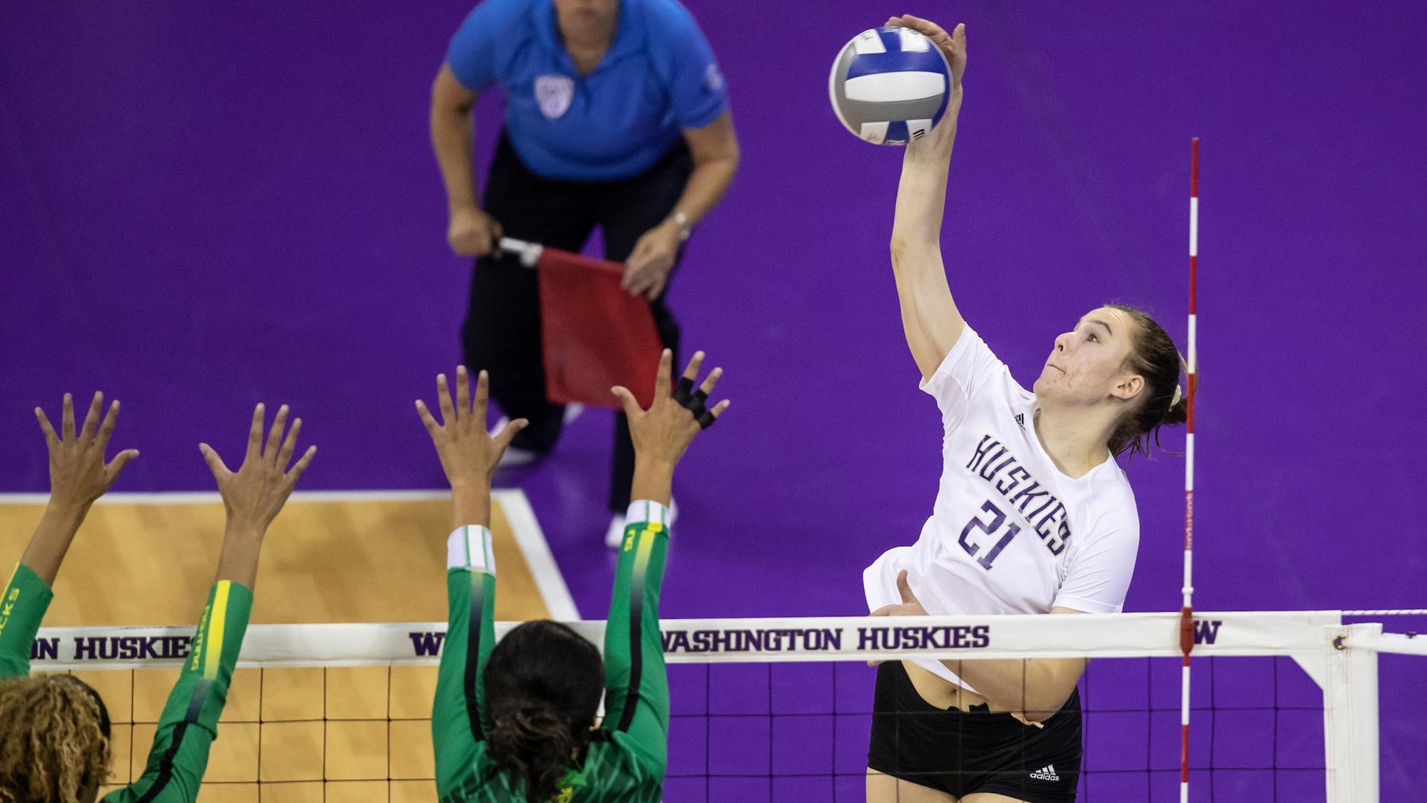 Claire Hoffman - Volleyball - University of Washington Athletics