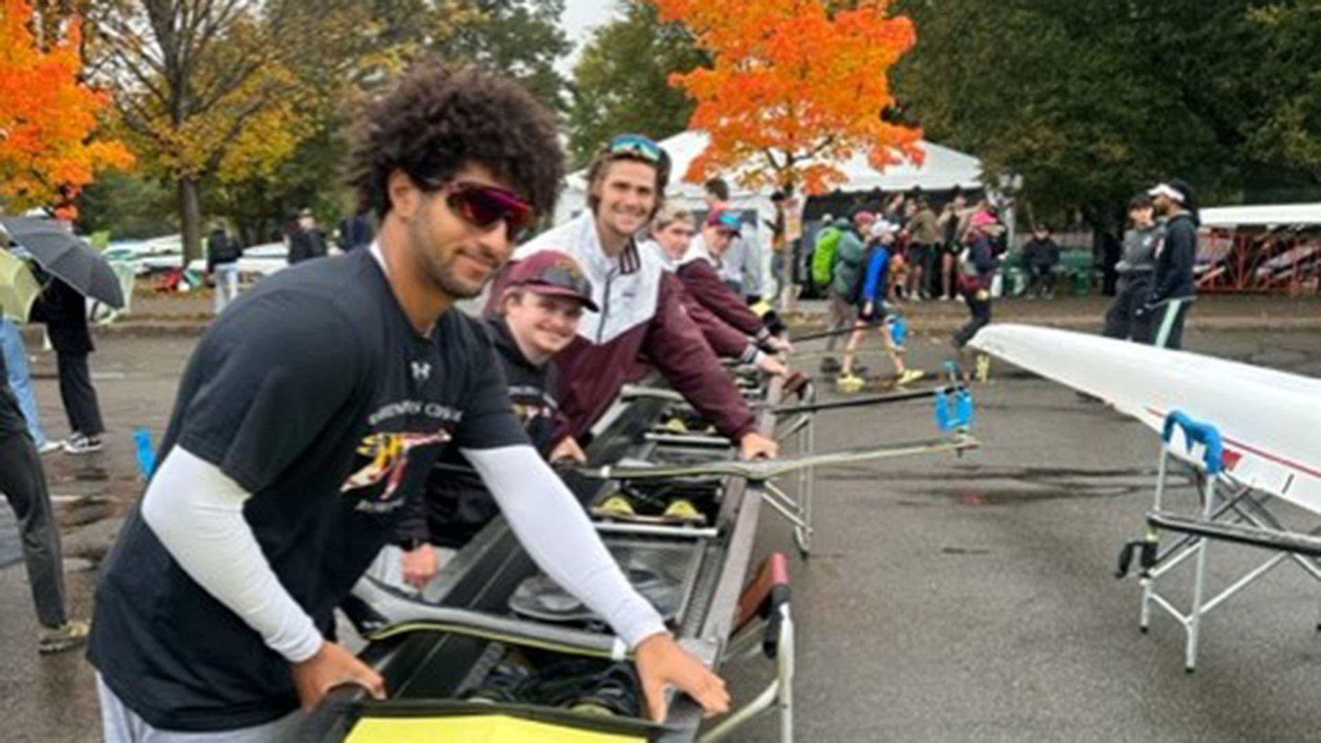 Shoremen Varsity Four Competes at Head of the Charles - Washington College