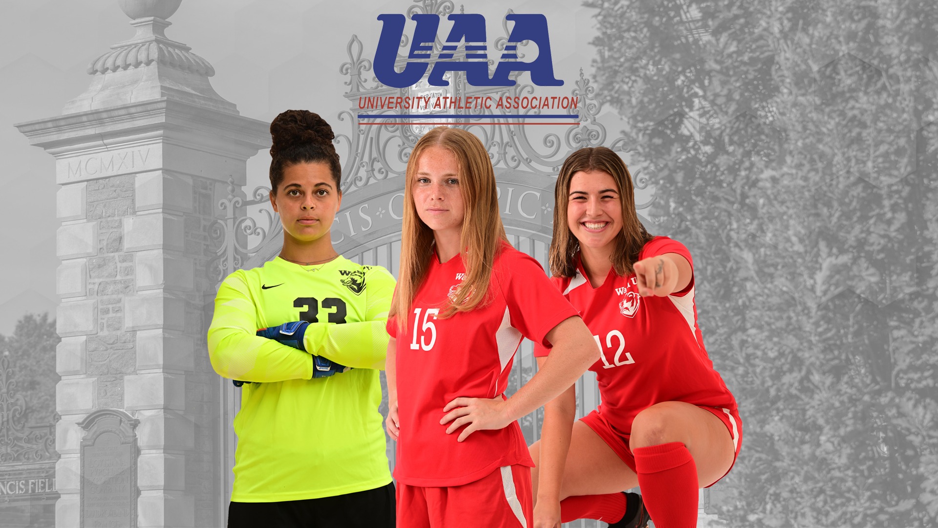 Three Bears Earn All-UAA Honors - Washington University in St. Louis