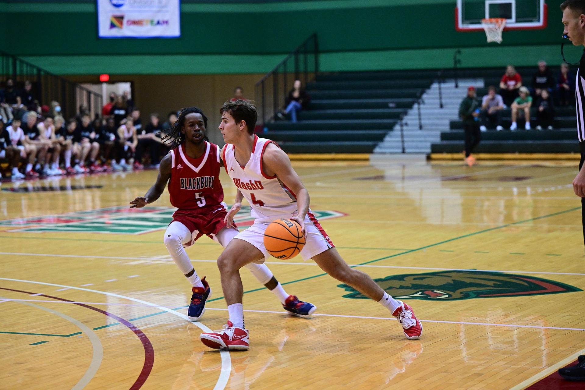 Four Reach Double-Figures as Men's Basketball Handily Defeats Fontbonne ...