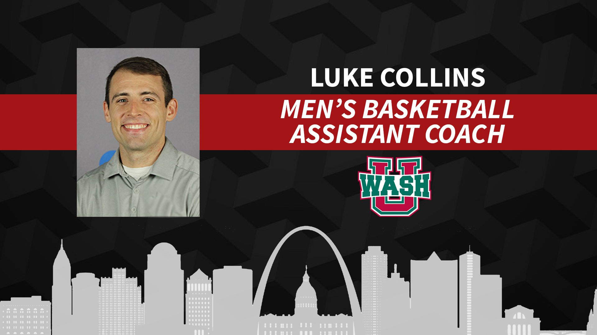 Collins Named Men's Basketball Assistant Coach - Washington University in St. Louis