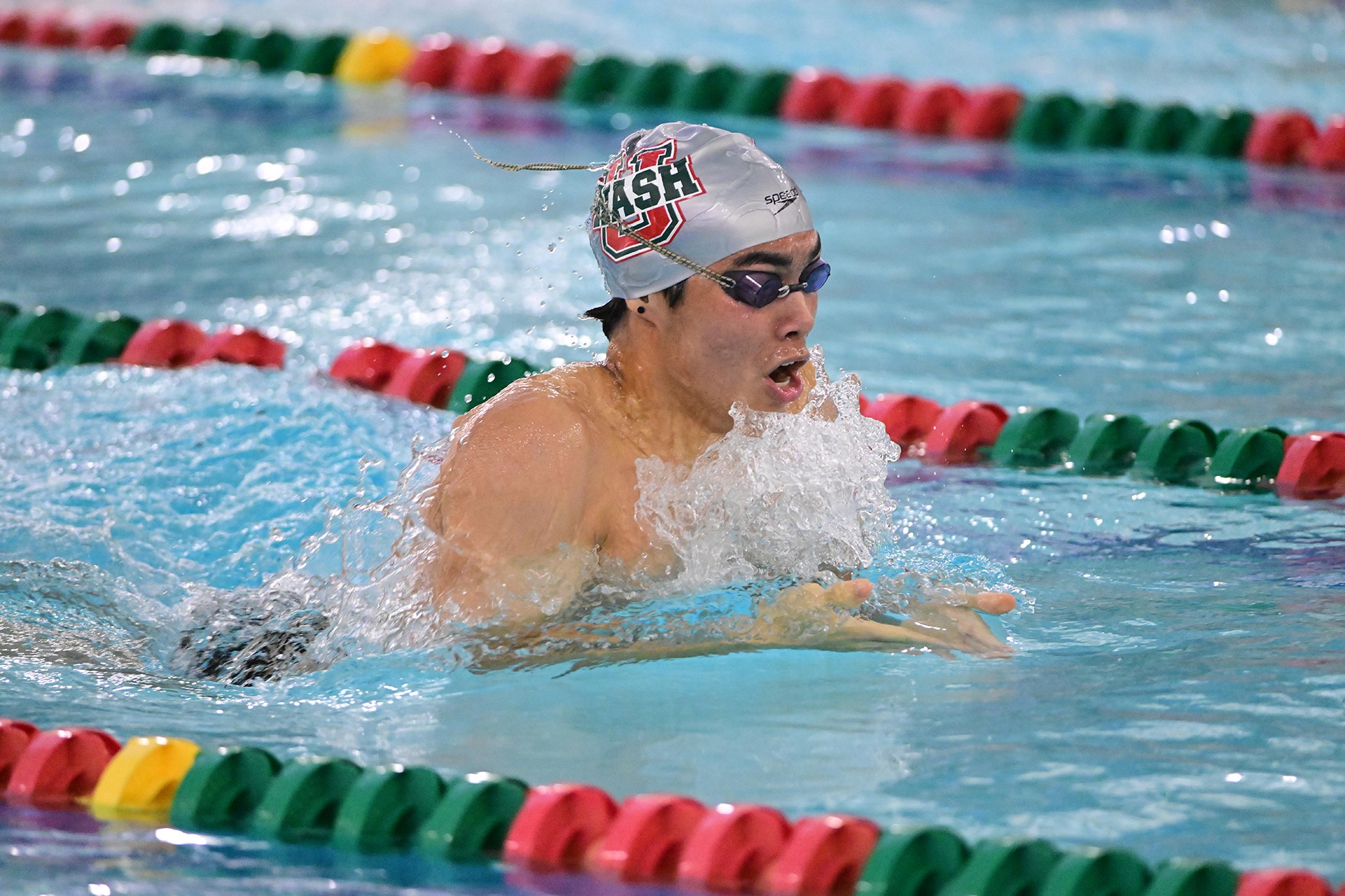 No. 6 Men's Swimmng and Diving Tops Rhodes, 215-73 - Washington ...