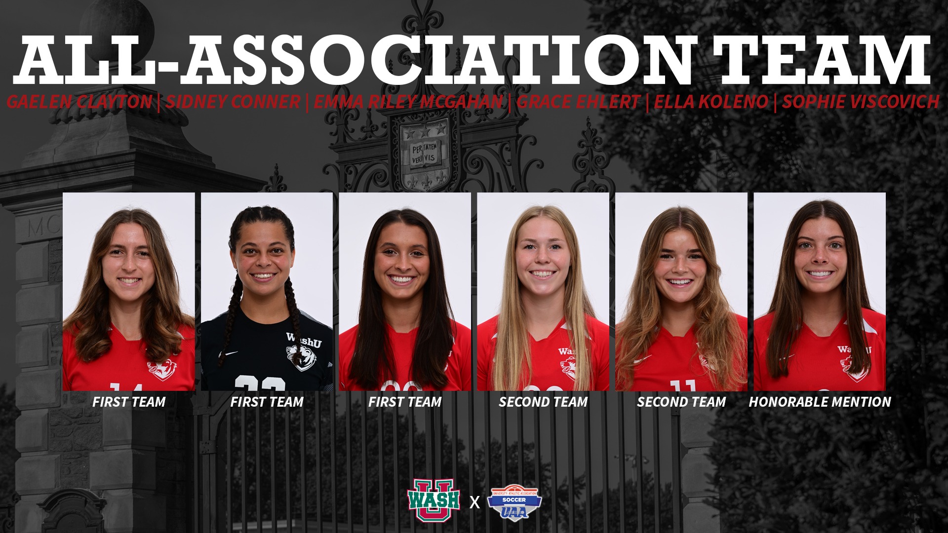 Six From Women's Soccer Earn All-UAA Honors - Washington University in St. Louis
