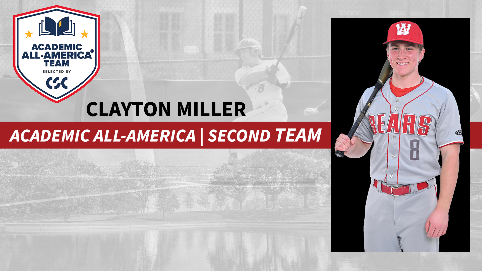 Miller Lands on CSC Academic All-America Second Team - Washington University in St. Louis