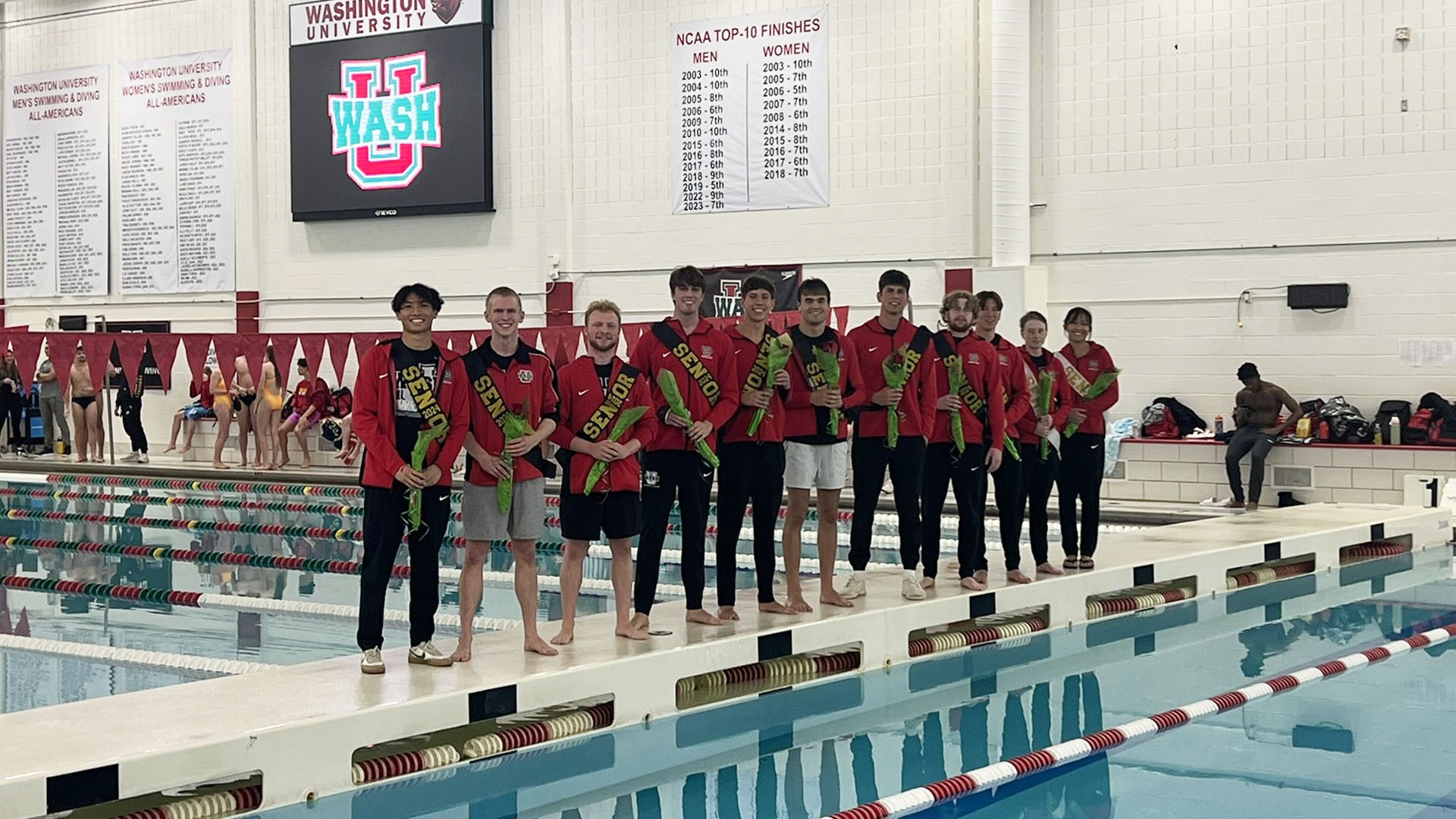 No. 10 Men's Swimming and Diving Defeats UMSL on Senior Day ...