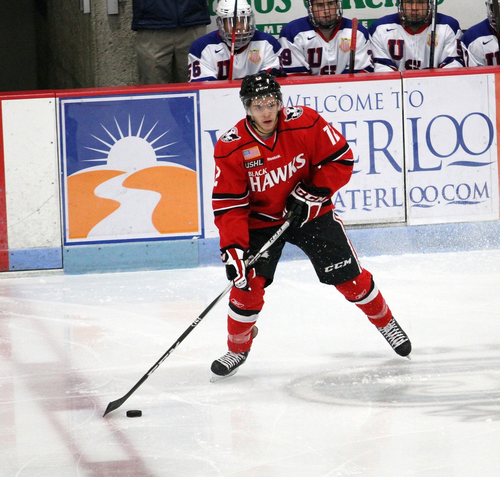 Hawks Happy for Holinka - Waterloo Black Hawks