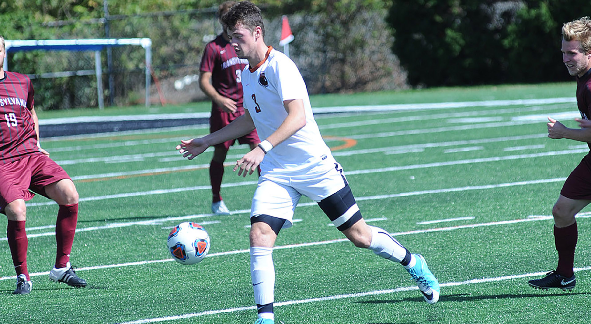 Men's soccer finishes weekend road trip - Waynesburg University Athletics