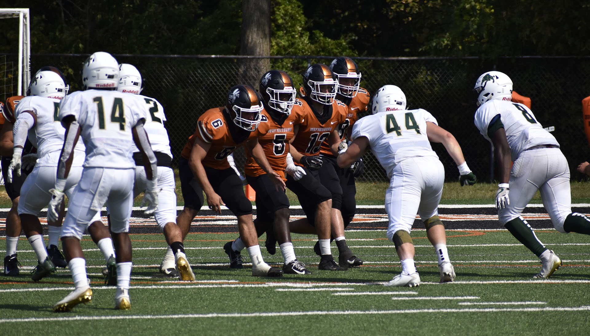 Football drops heart breaker to Saint Vincent - Waynesburg University ...