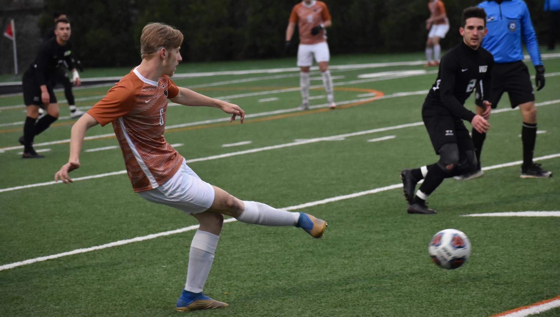 Men's soccer battles Allegheny in season opener - Waynesburg University ...