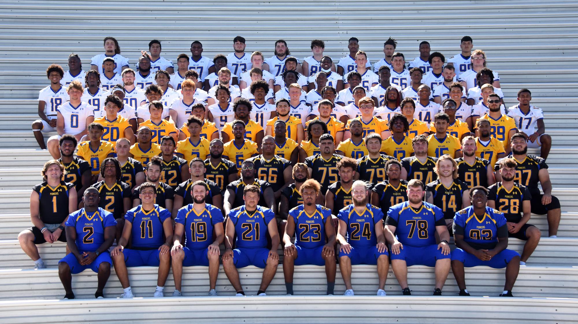 Pioneer football team rolls in SAC opener - Wayland Baptist University ...