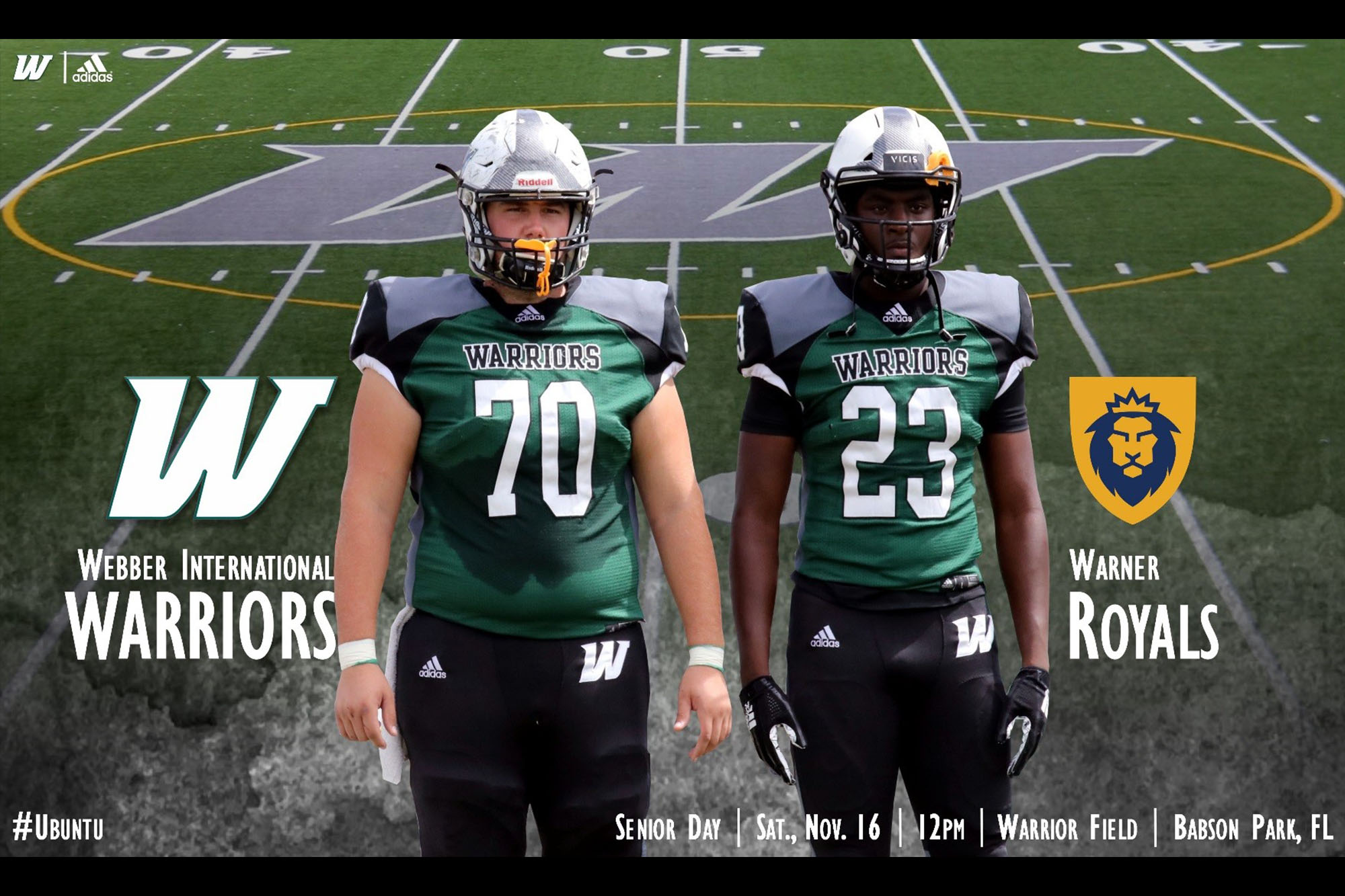 Tyler Roden - 2019 - Football - Webber International University Athletics