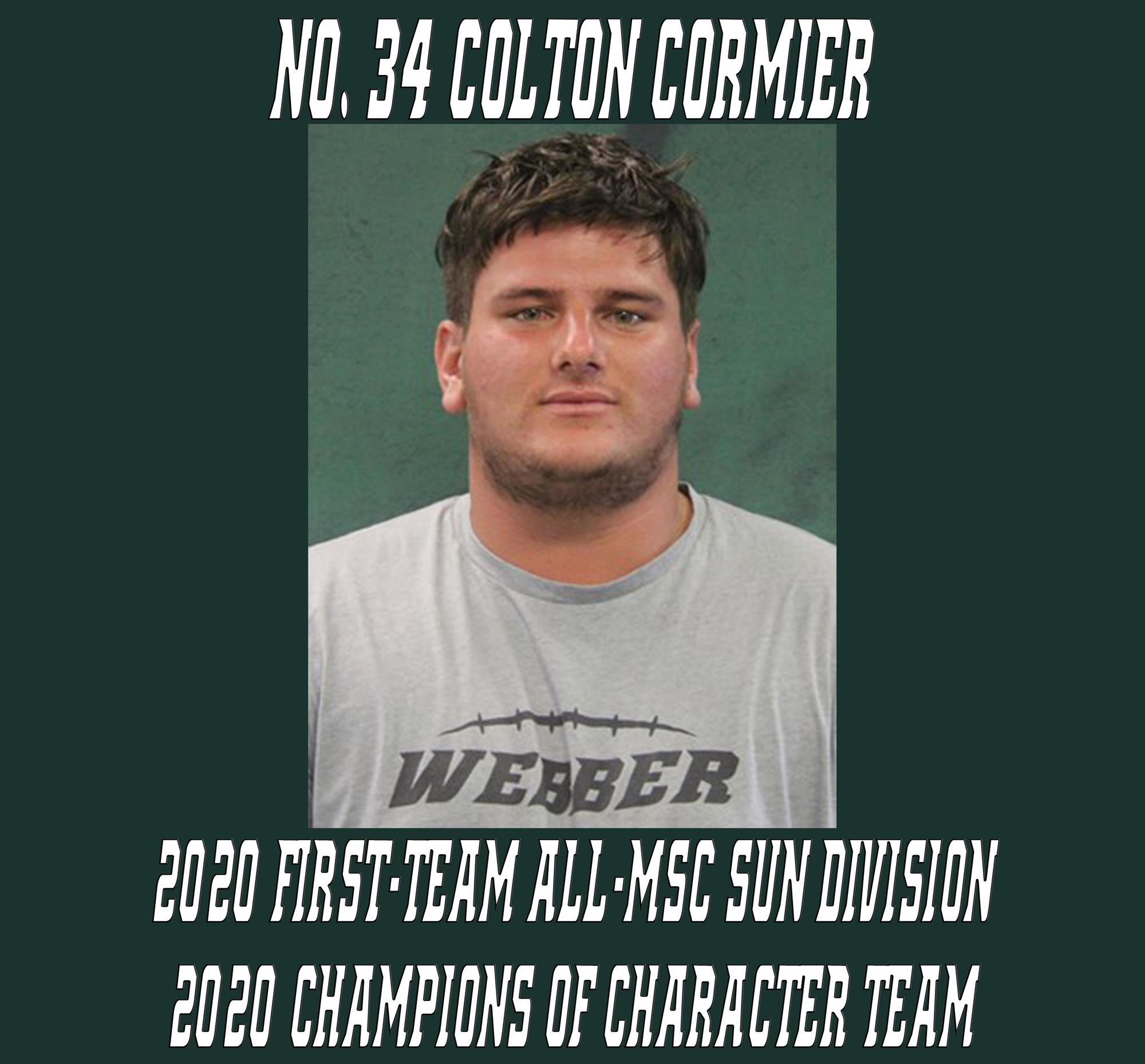 Colton Cormier - 2020 - Football - Webber International University ...