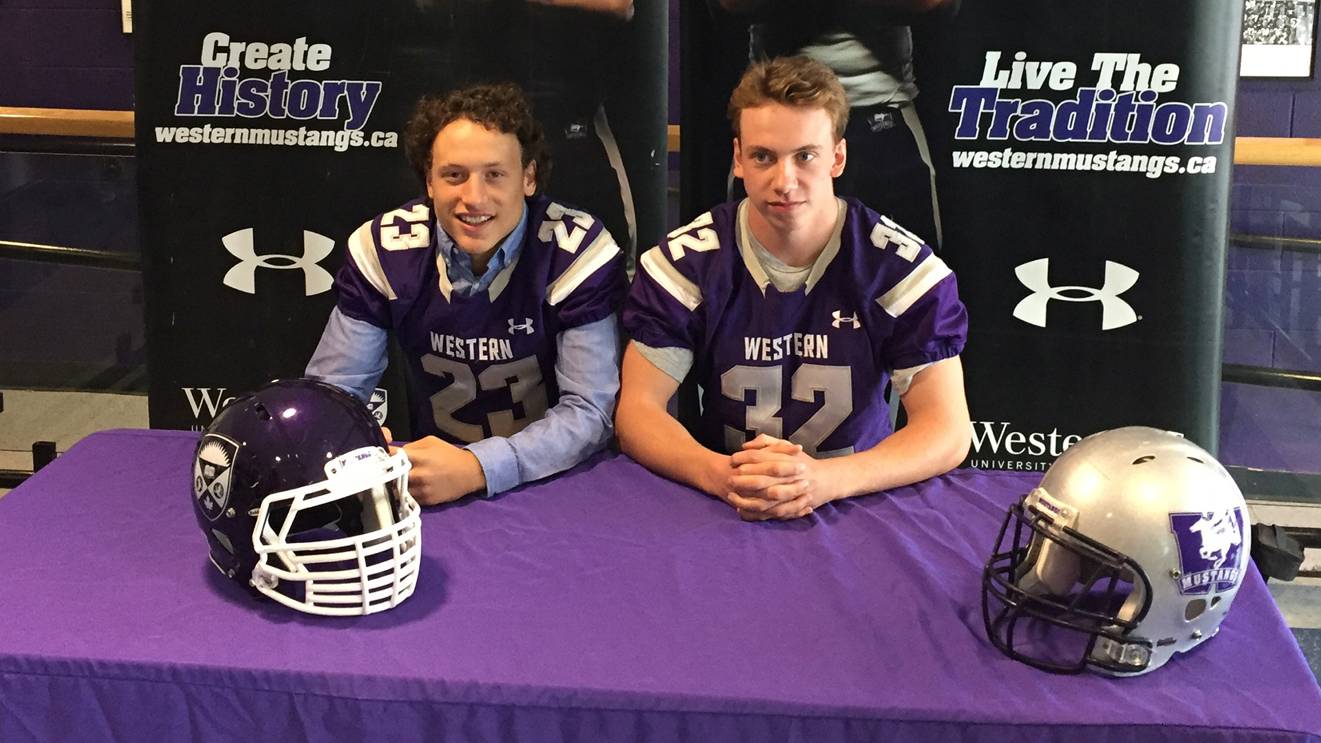 Mustangs Football announces the signing of Daniel Valente and Jake ...