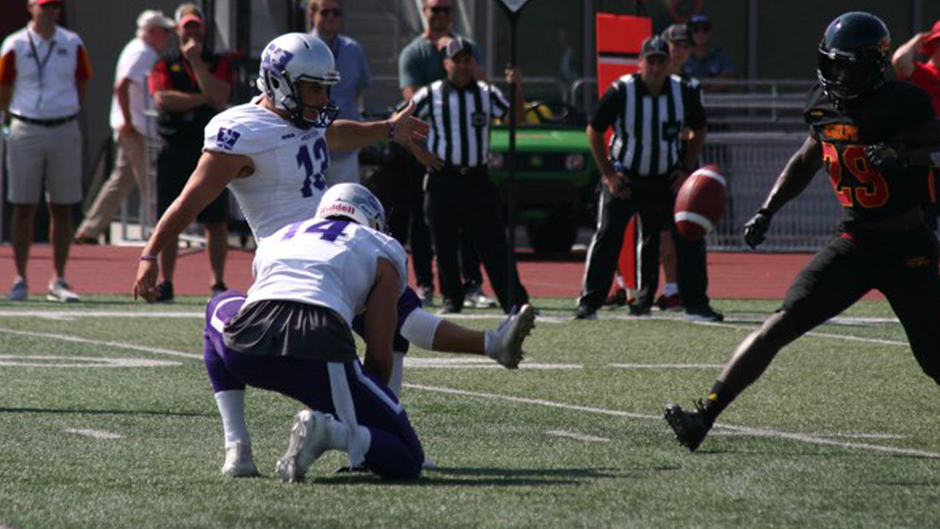 Marc Liegghio does all the scoring as the Mustangs top Guelph 9-3 ...