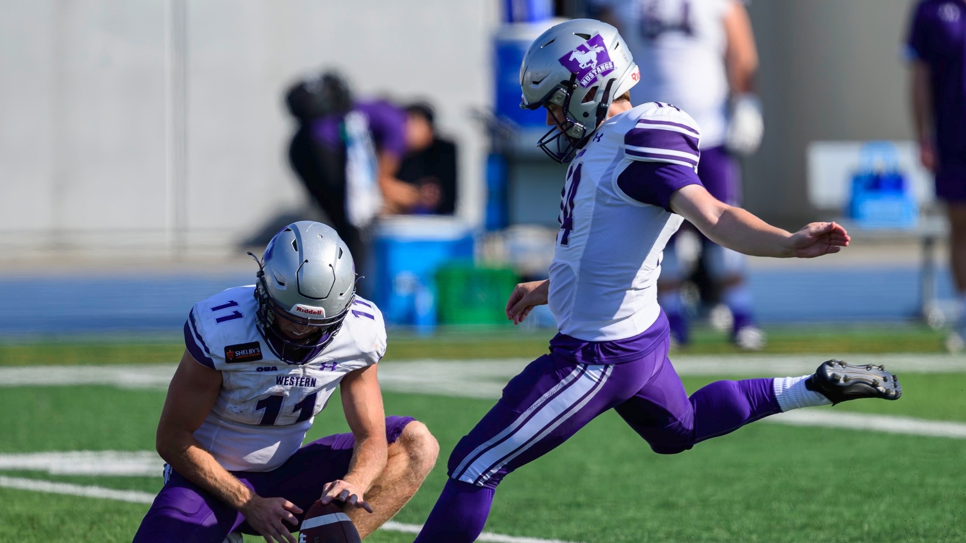 Rancourt & Misseri deliver big in 52-22 win over McMaster - Western ...