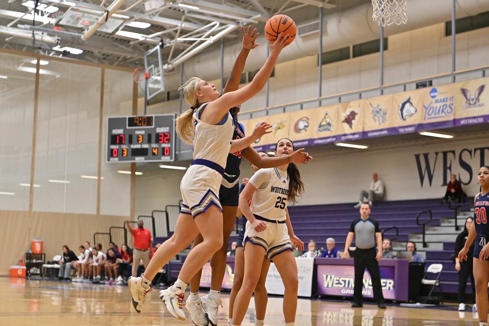 A strong second half nearly completes the comeback for Westminster ...