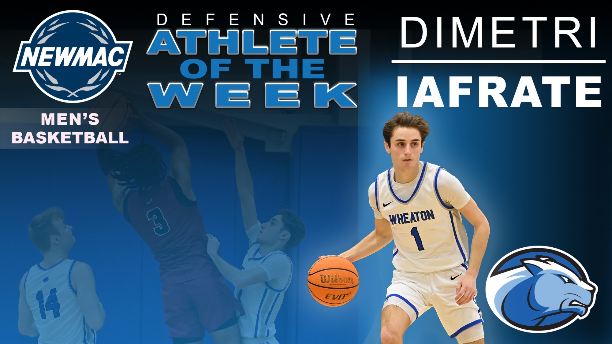 Iafrate Named NEWMAC Men's Basketball Defensive Athlete of the Week ...