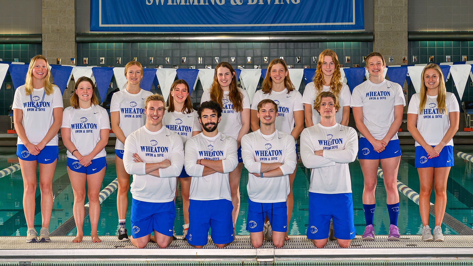 Women's Swimming & Diving Tops Trinity, 194-105 - Wheaton College (MA)