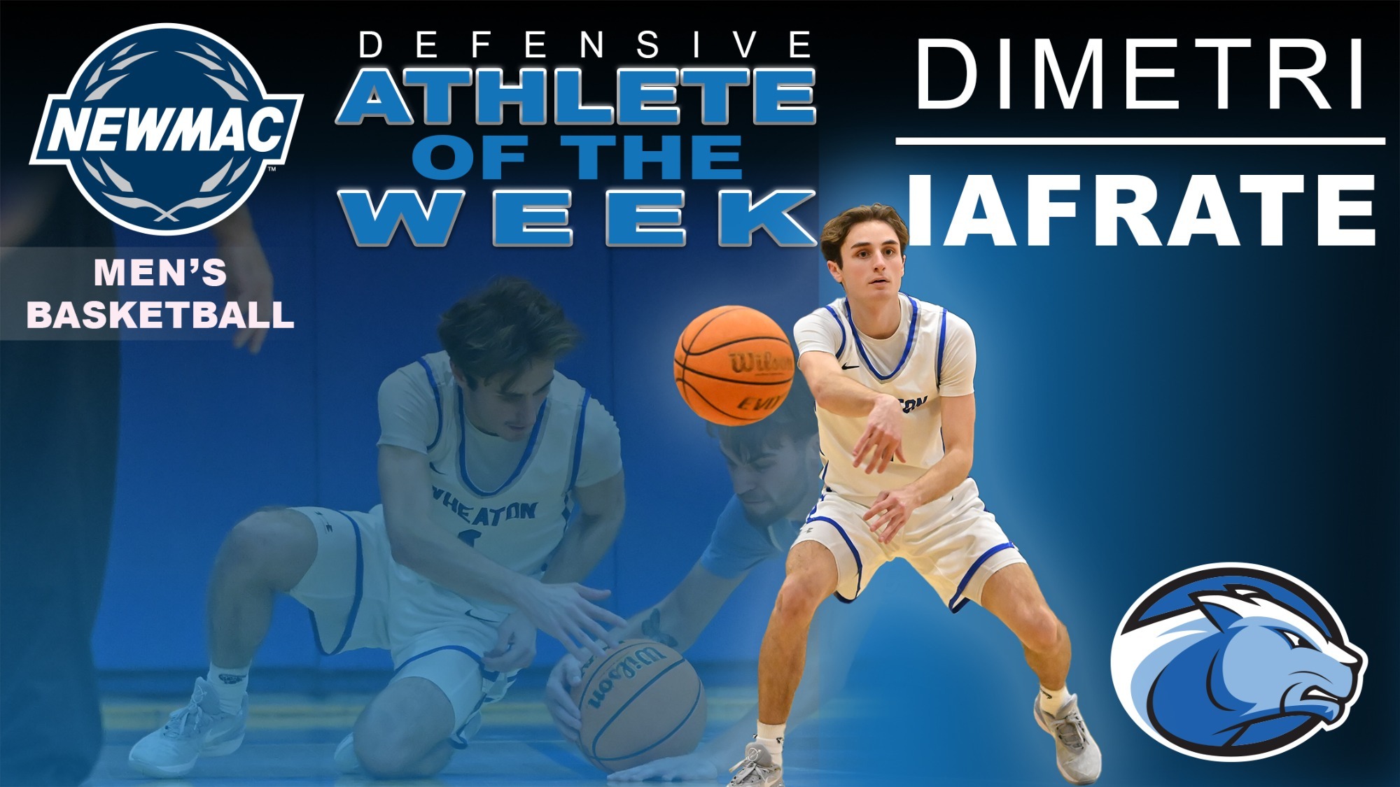 Iafrate Named NEWMAC Men's Basketball Defensive Athlete of the Week ...