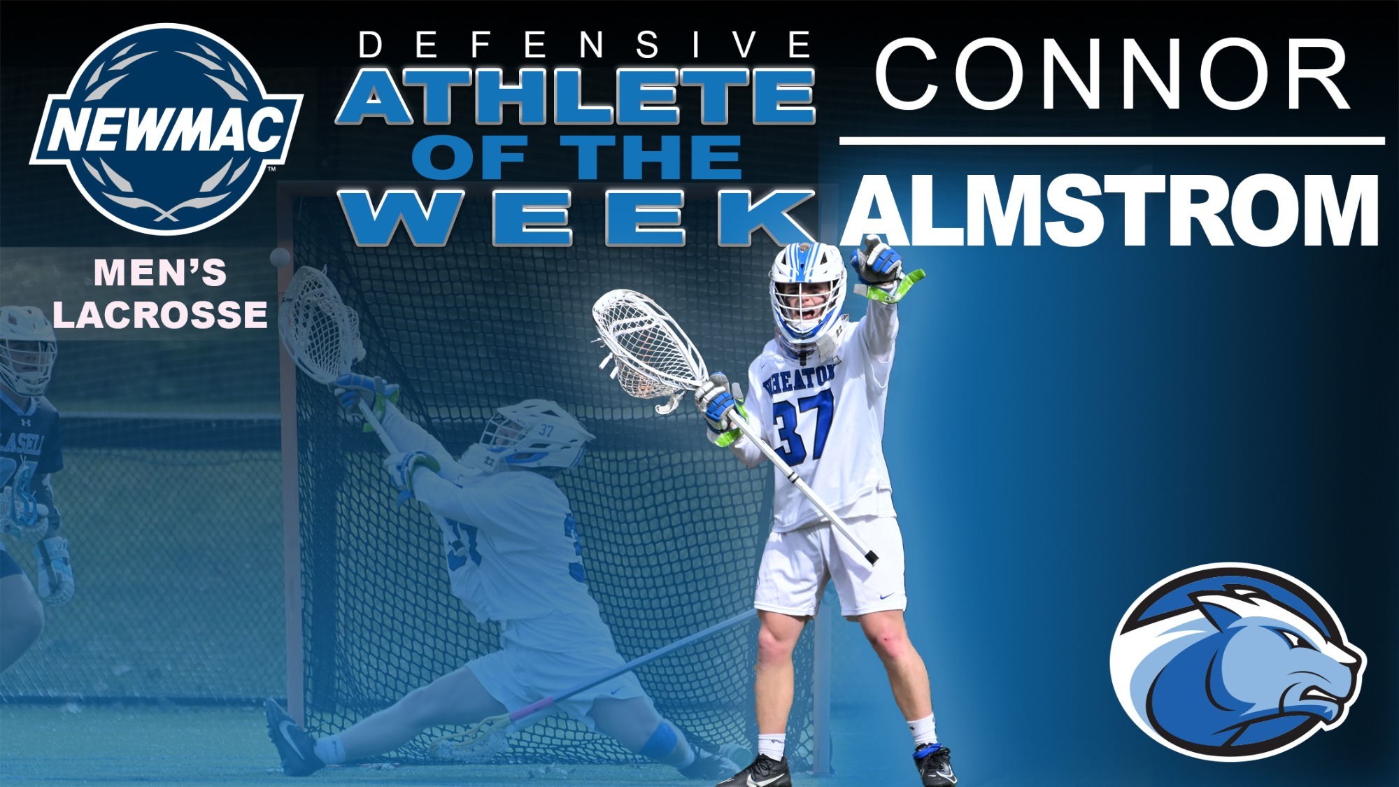 Almstrom Named NEWMAC Men's Lacrosse Defensive Athlete of the Week for ...