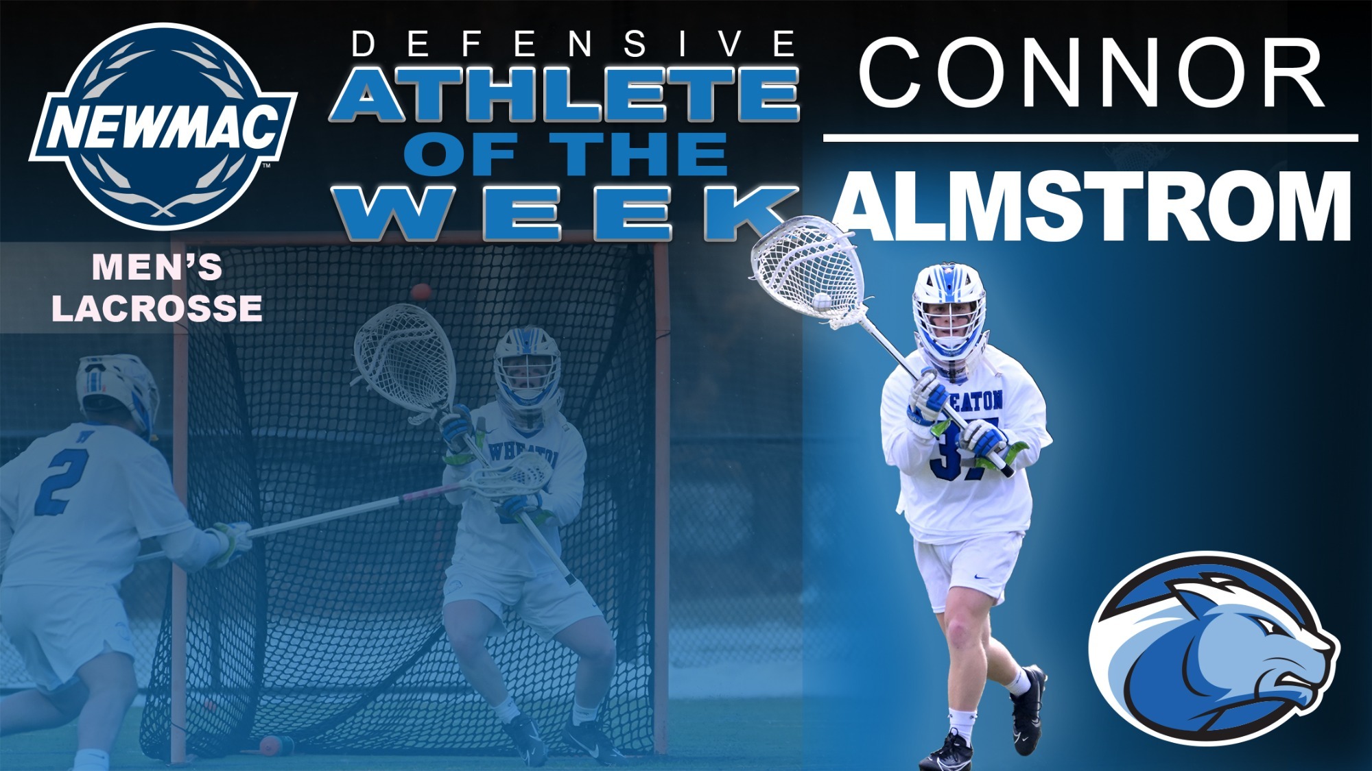 Almstrom Named NEWMAC Men's Lacrosse Defensive Athlete of the Week ...