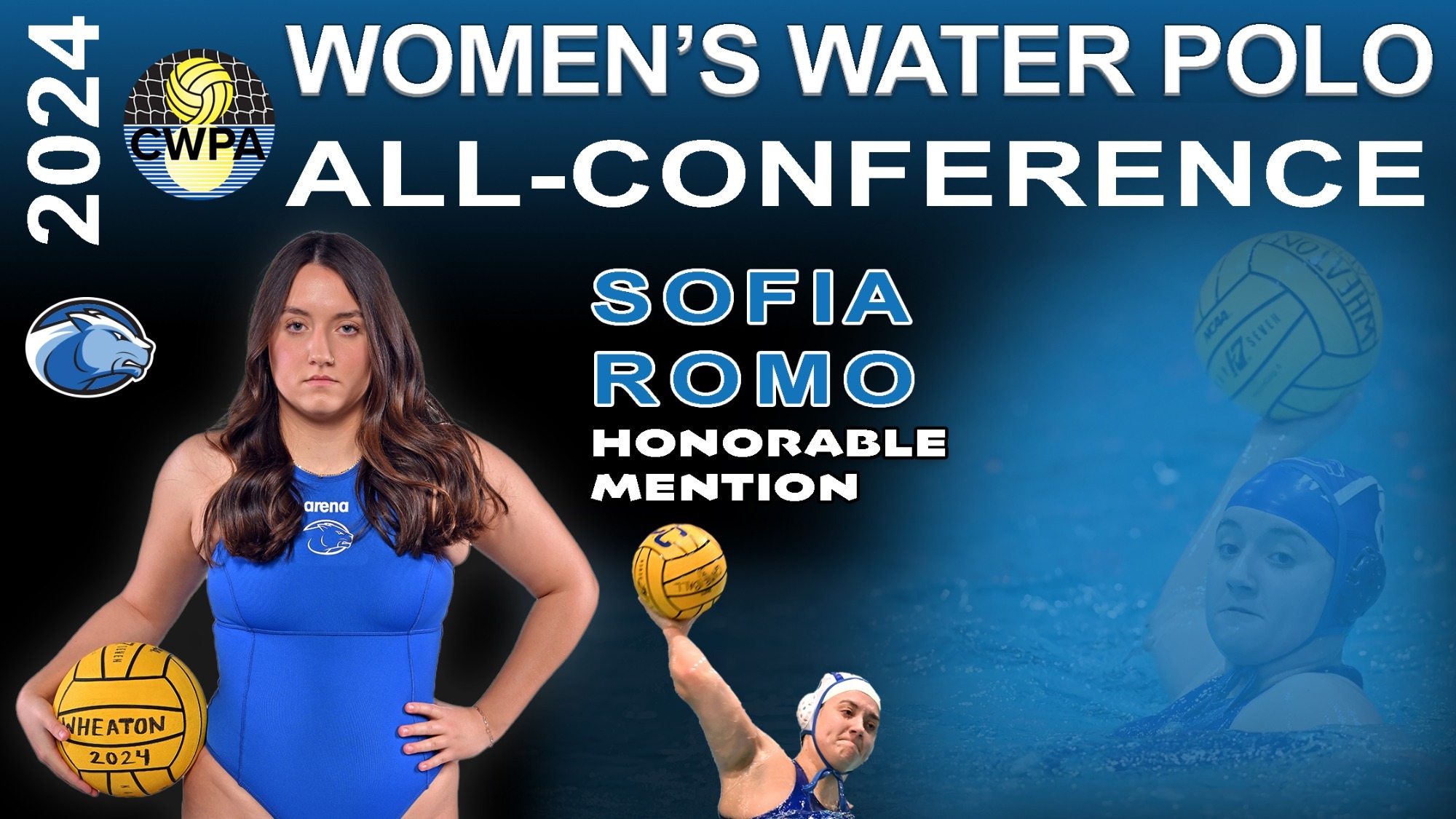 Romo Named CWPA All-Conference Honorable Mention - Wheaton College (MA)