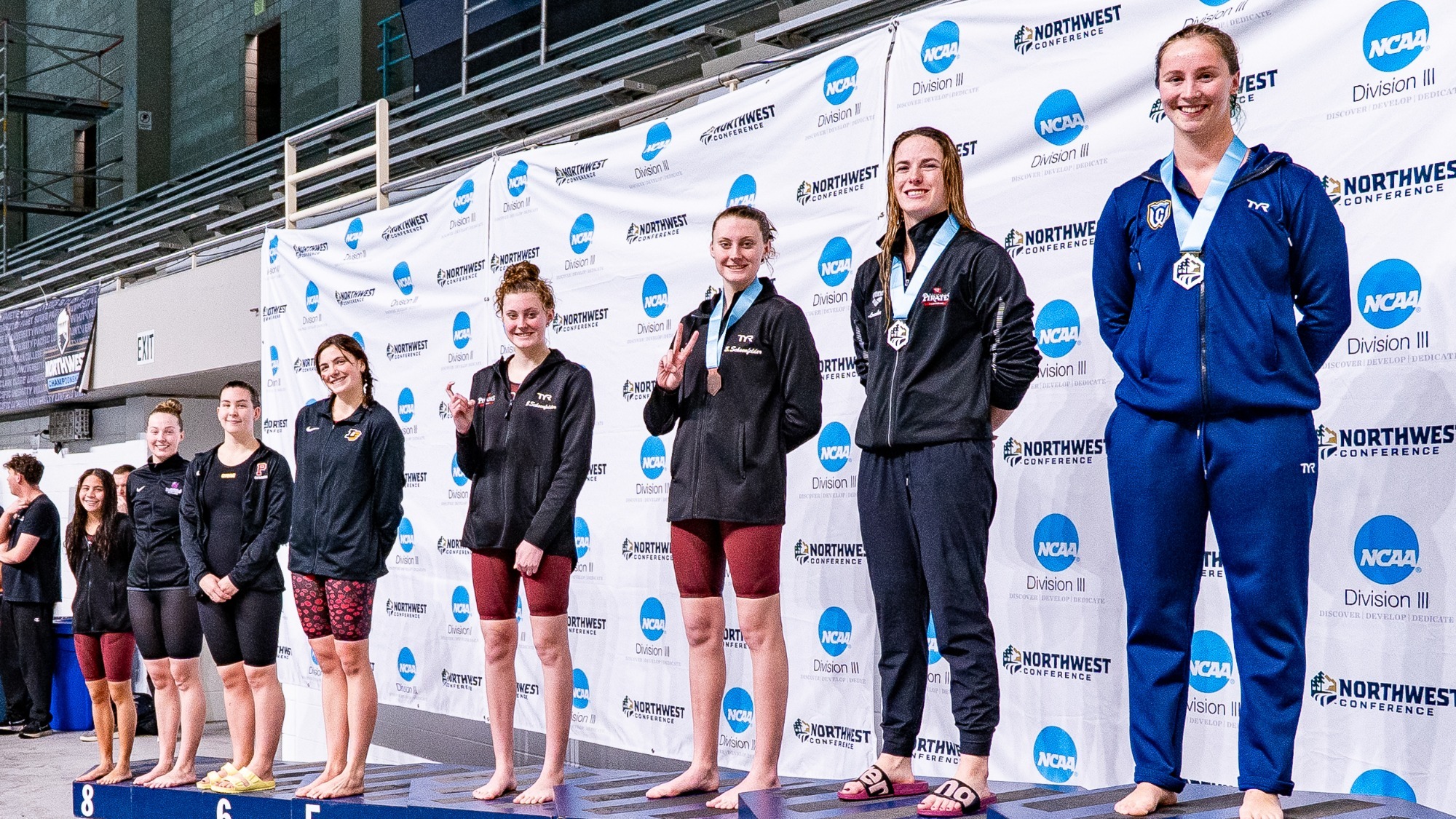 Swimming Concludes Day 3 of NWC Championship - Whitman College Athletics
