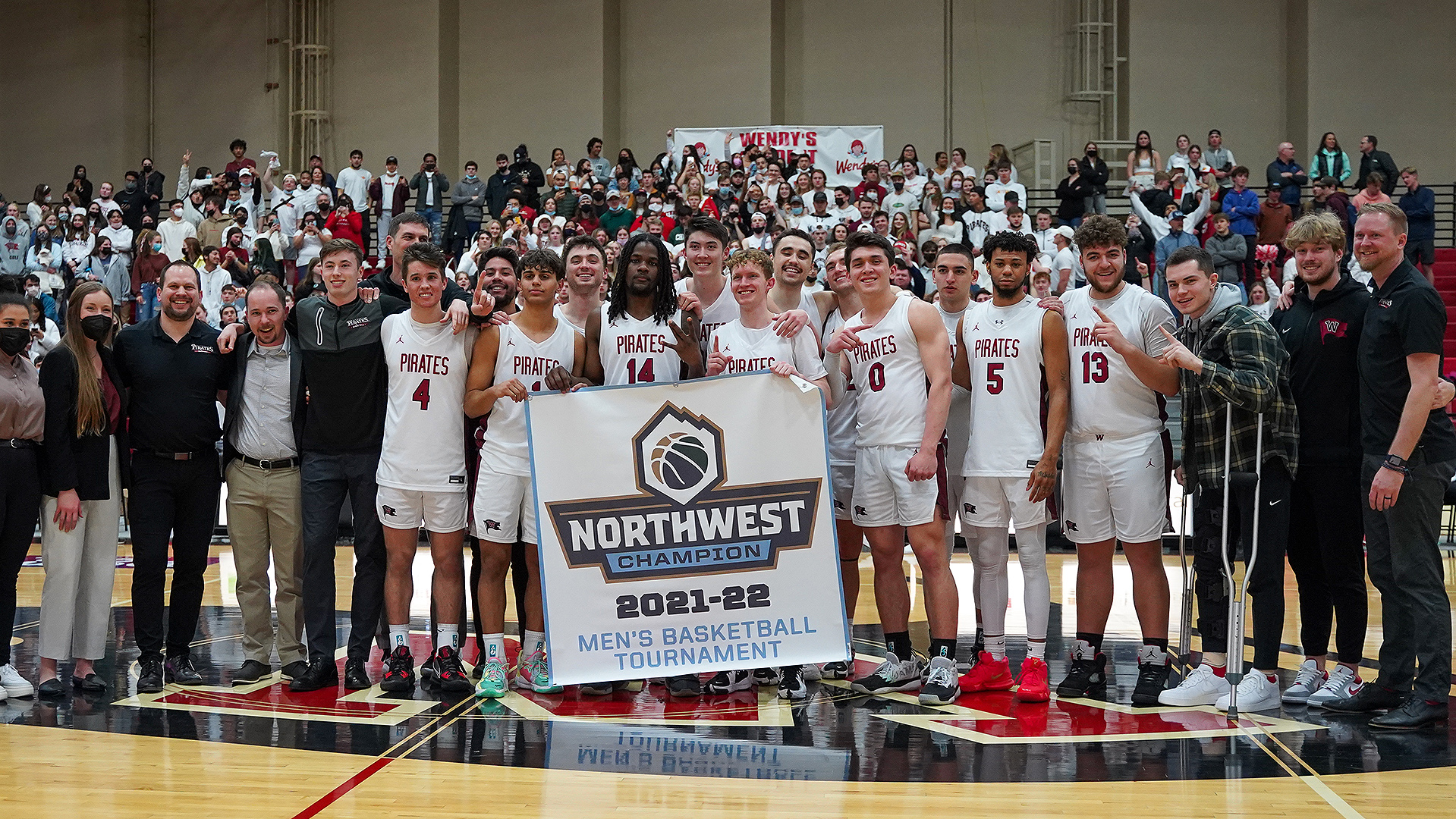 Pirate Men Roll to NWC Tournament Championship 85-59 - Whitworth University