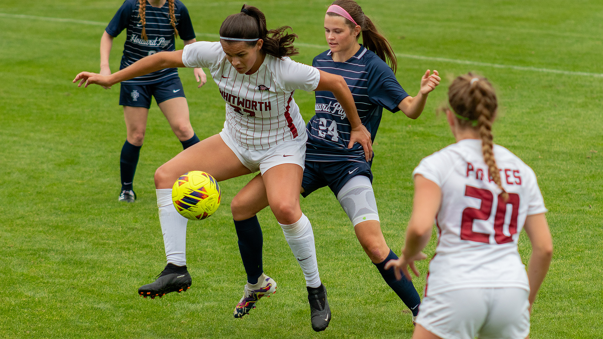 Pirate women gain late draw with Corban - Whitworth University