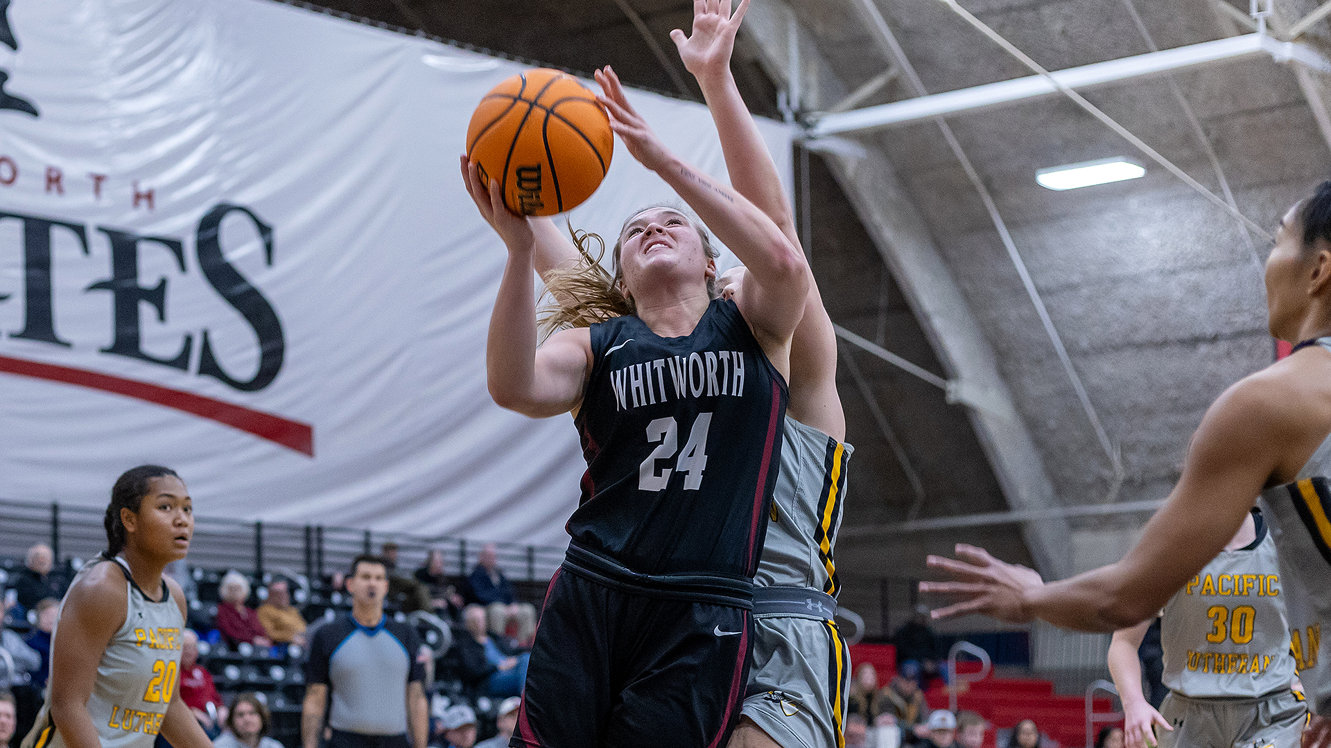 Pirate women hold off PLU 64-56 - Whitworth University