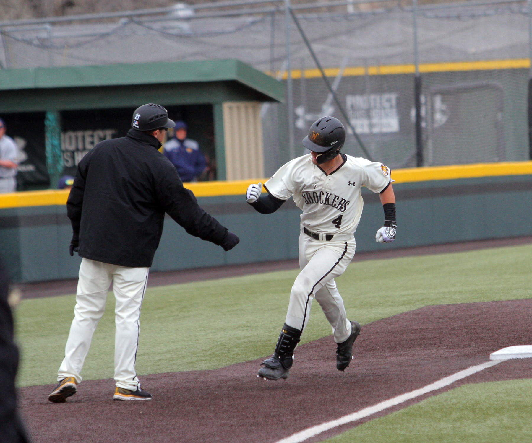 Boyer Leads Shockers to 10-4 Win - Wichita State Athletics
