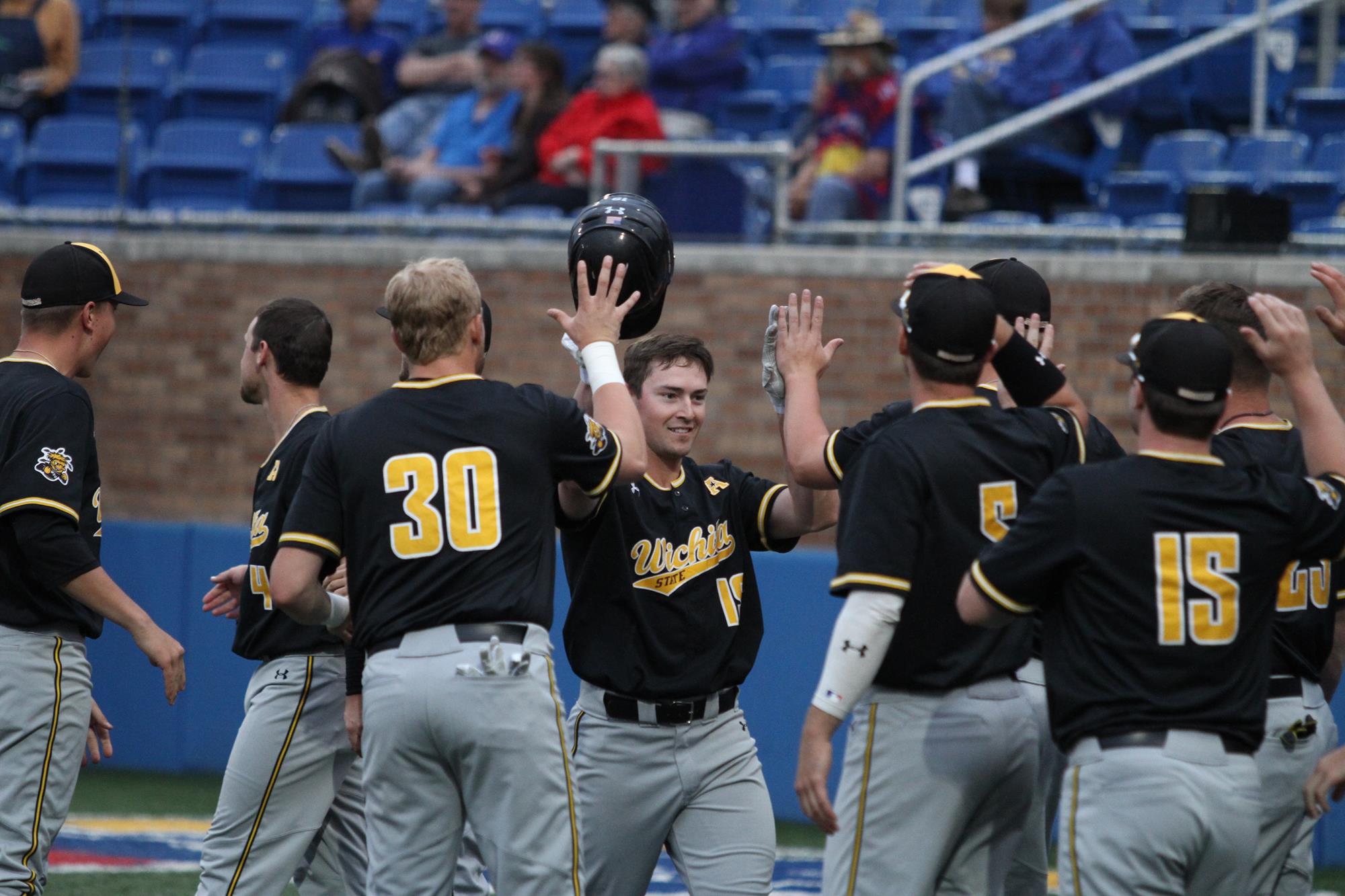 Shockers Sweep Kansas With 14-5 Win - Wichita State Athletics