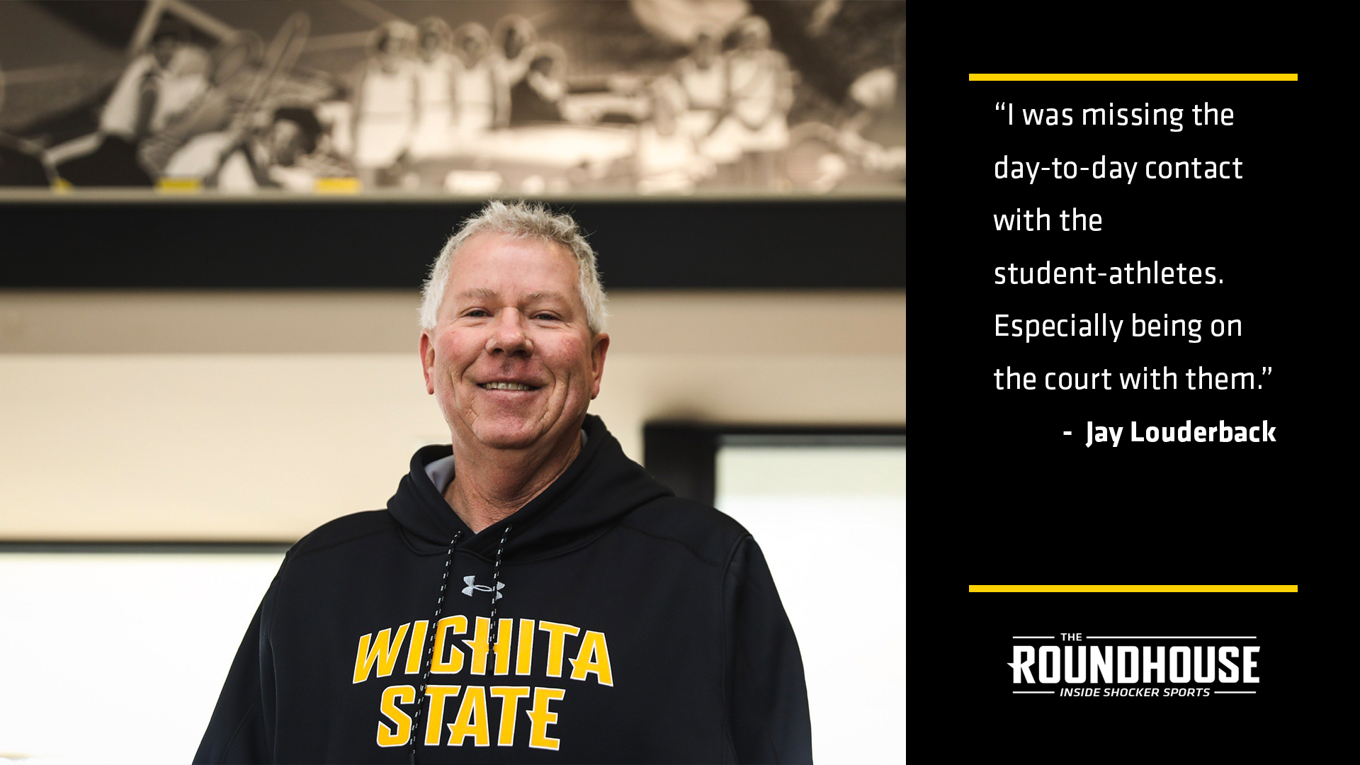 RH: Jay Louderback Returns to Wichita State - Wichita State Athletics