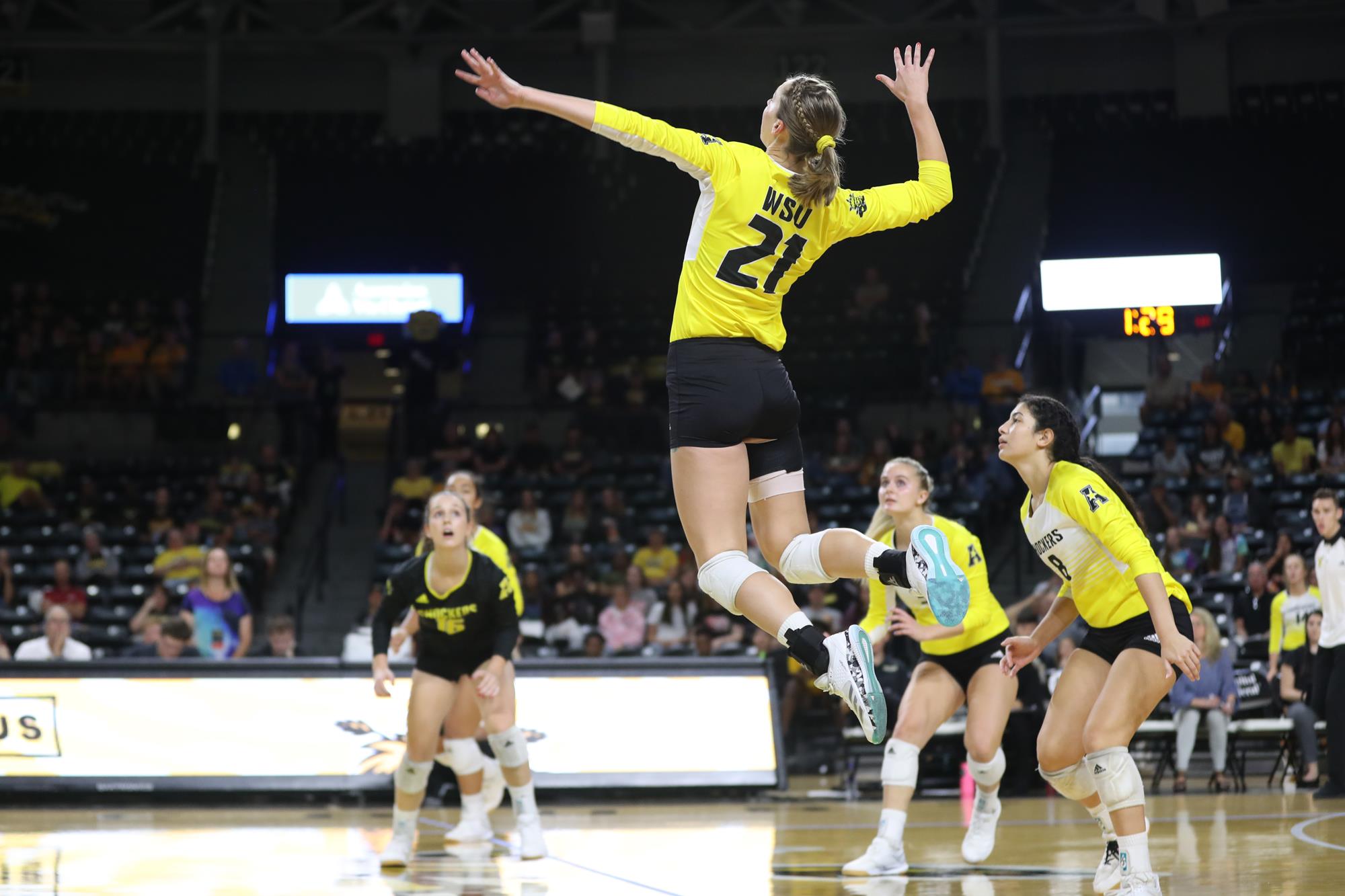 Megan Taflinger - Volleyball - Wichita State Athletics