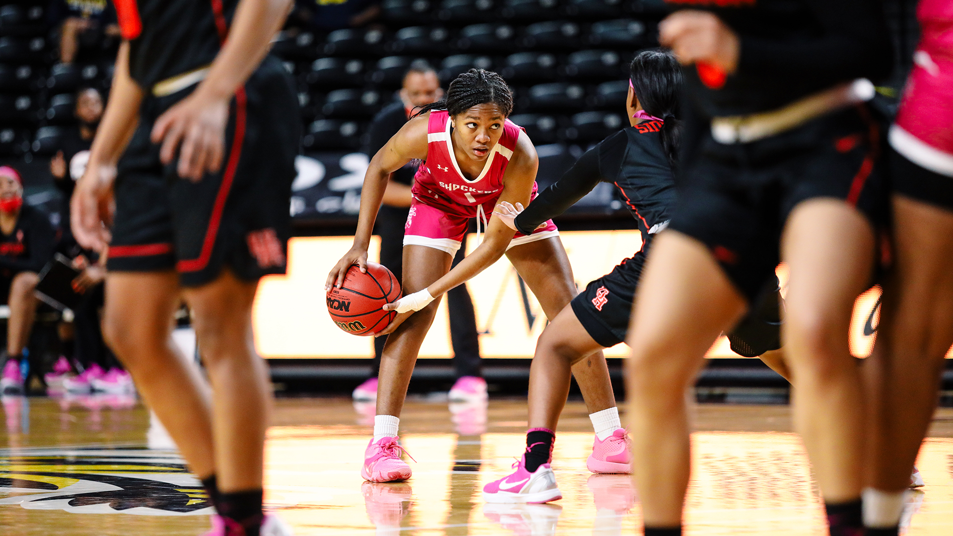 Houston Pulls Away Late in Home Finale - Wichita State Athletics