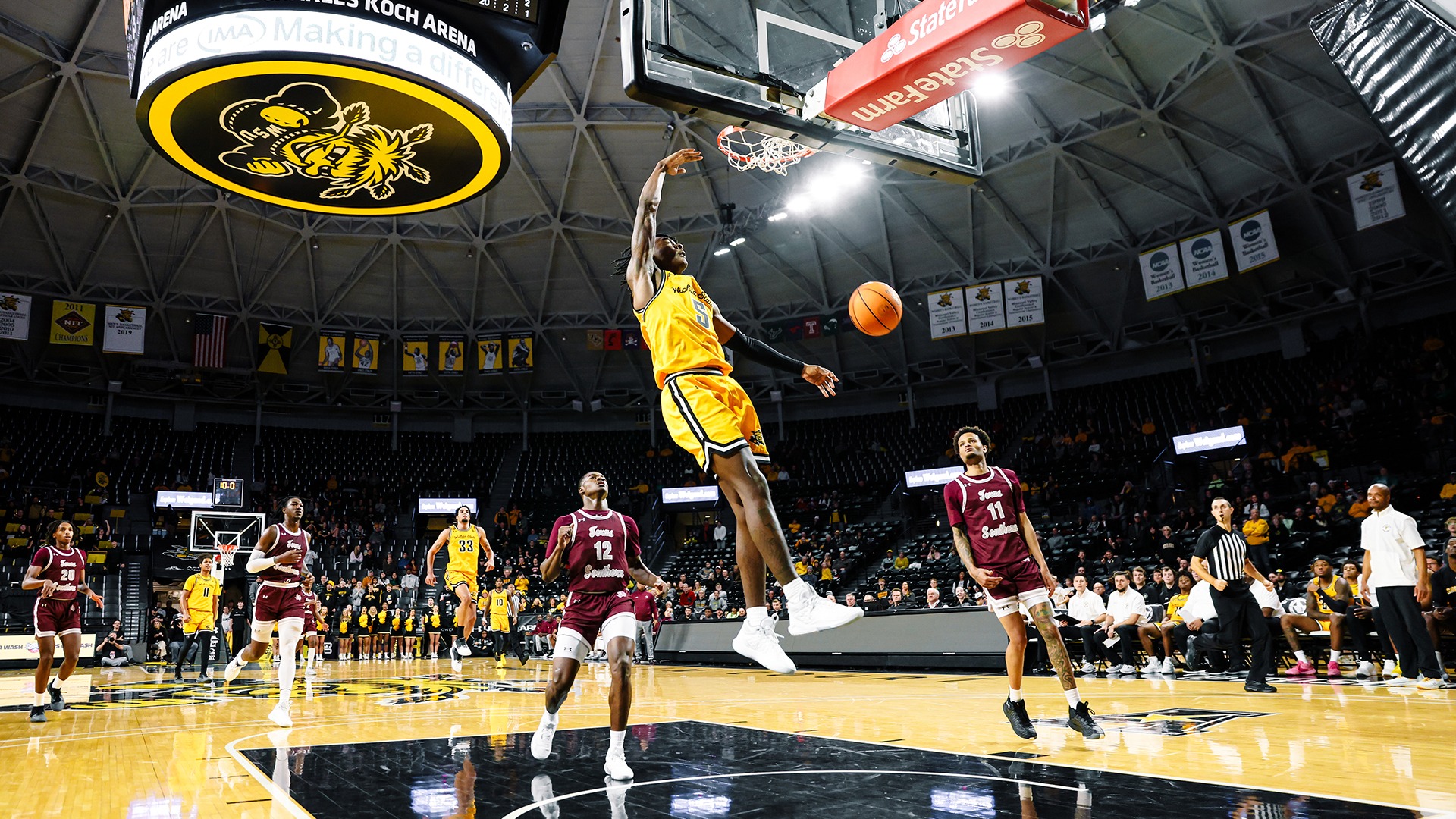 Jaron Pierre Jr. - Men's Basketball - Wichita State Athletics
